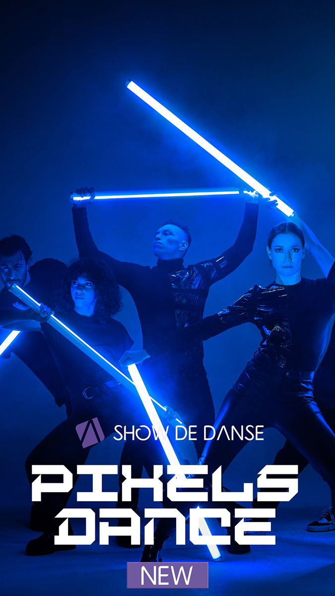 Pixels dance - Nos danseurs lumineux - Digital Shows